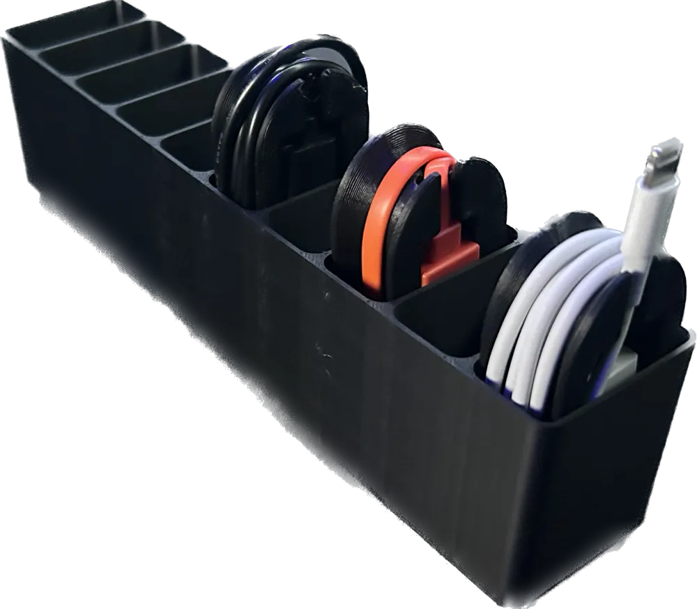 USB Cable Storage Organizers Remixed by K2_Kevin - MakerWorld