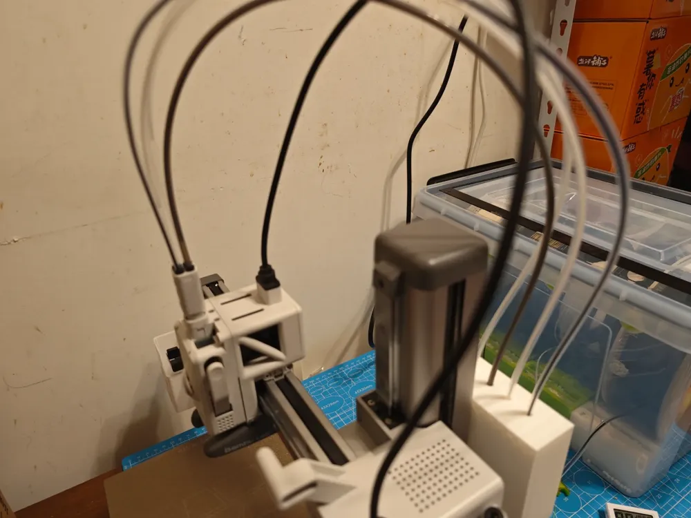 A1 mini Manual AMS MMS Filament Switching Module by user_3519072309 ...