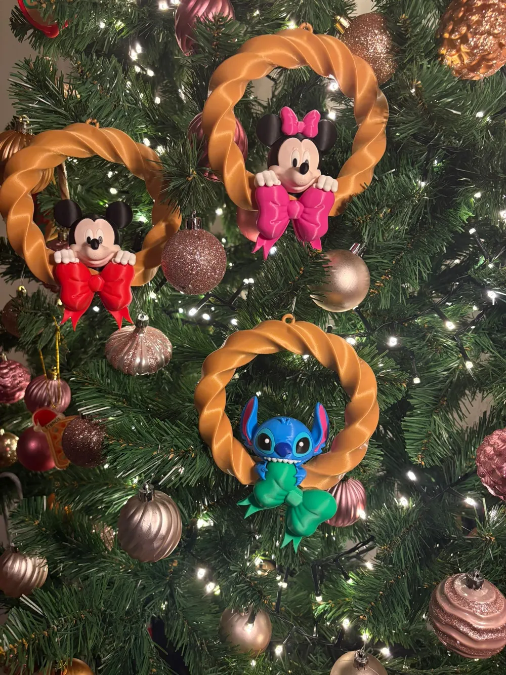 Stitch-style wreath by Valkyrie Forge MakerWorld: Download Free 3D Models