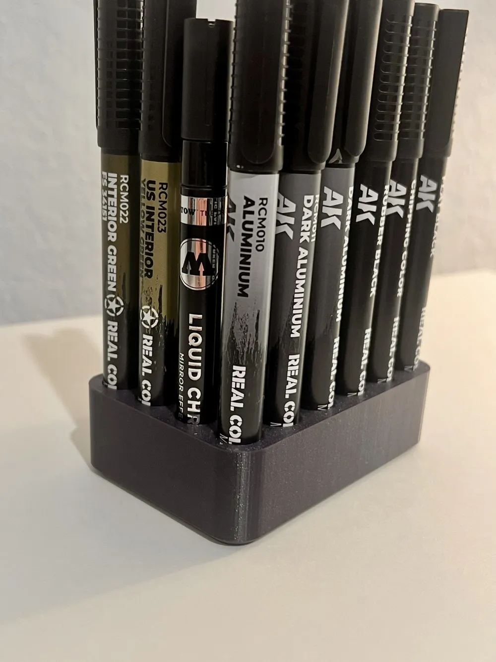 AK Real Color Marker/ Molotow Marker Holder - Free 3D Print Model ...