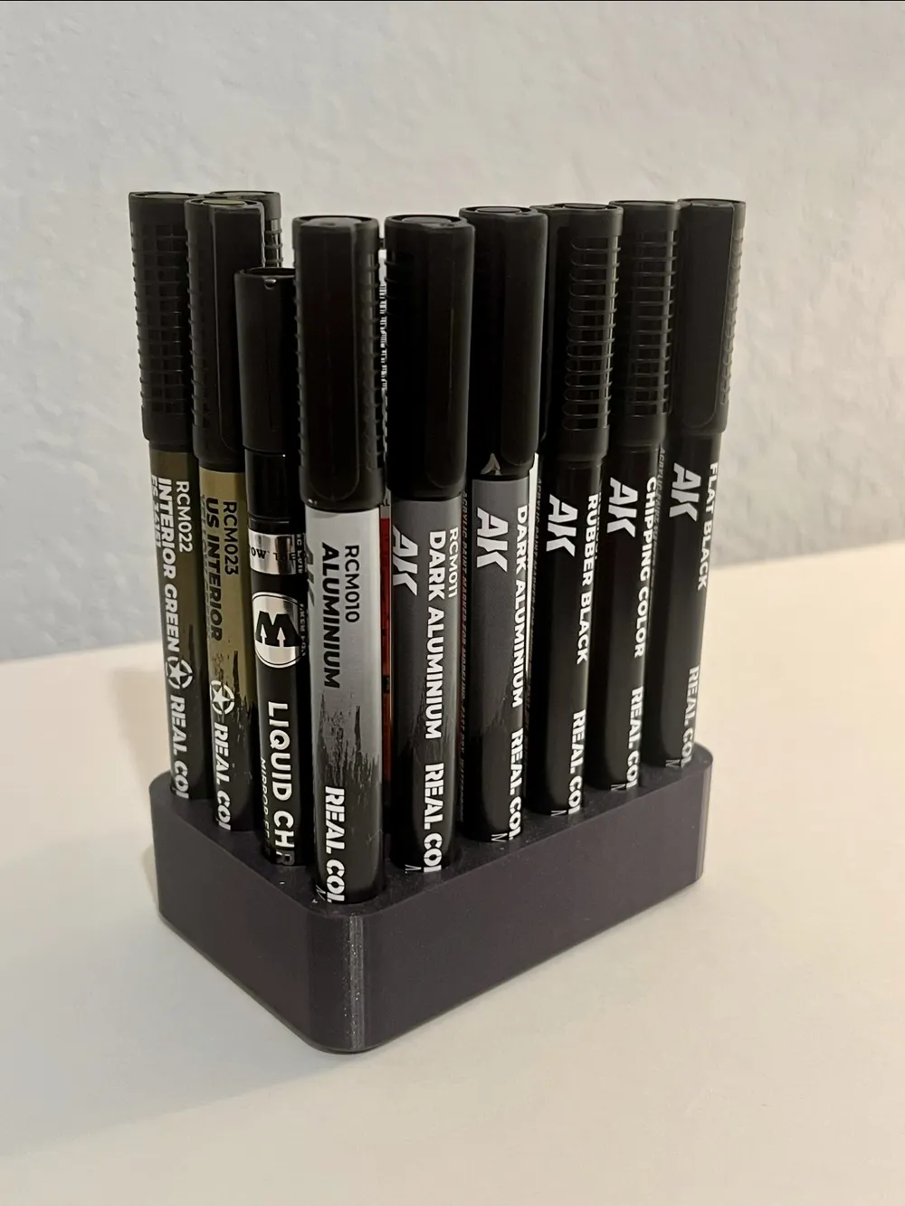 AK Real Color Marker/ Molotow Marker Holder - Free 3D Print Model ...