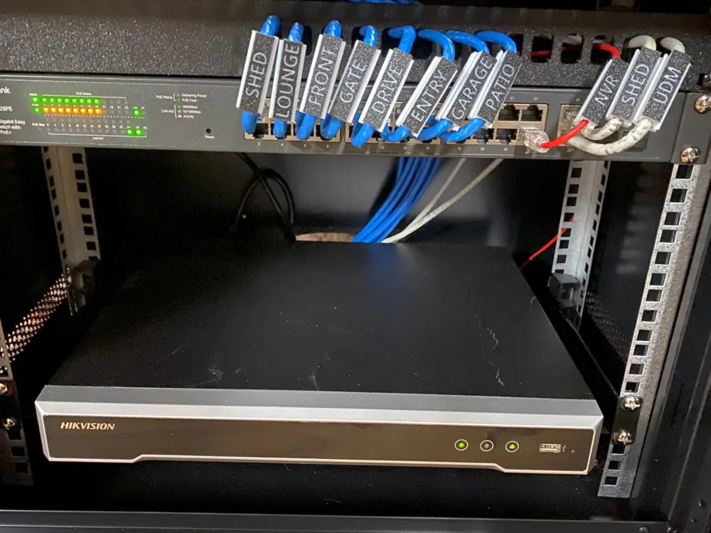 Server Rack RJ45 Patch UTP Cable Management Tidy by @Beast-Lab ...