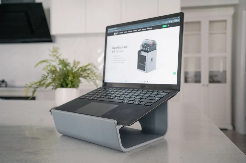 Aesthetic Laptop Stand with Ventilation by TrendtB MakerWorld: Download ...