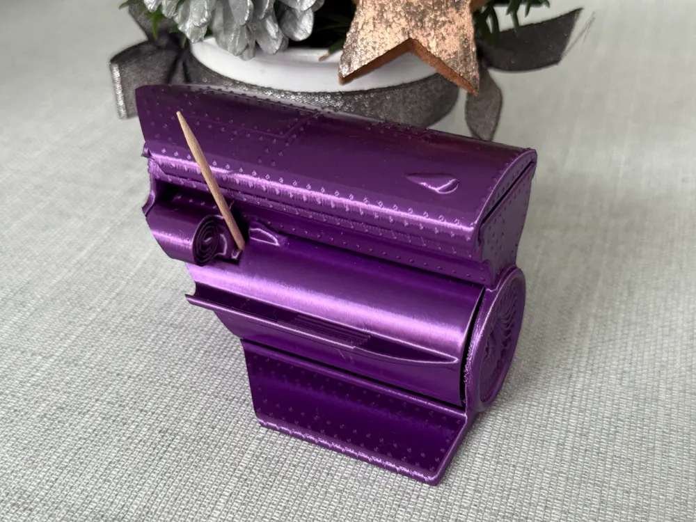 Print in Place - Toothpick Dispenser - V5.44 by GmD MakerWorld ...