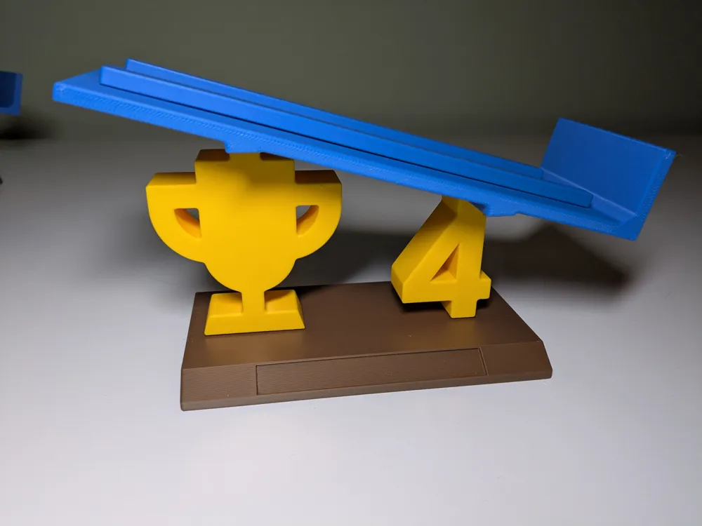 Pinewood Derby Trophy and Display Stand - Free 3D Print Model - MakerWorld