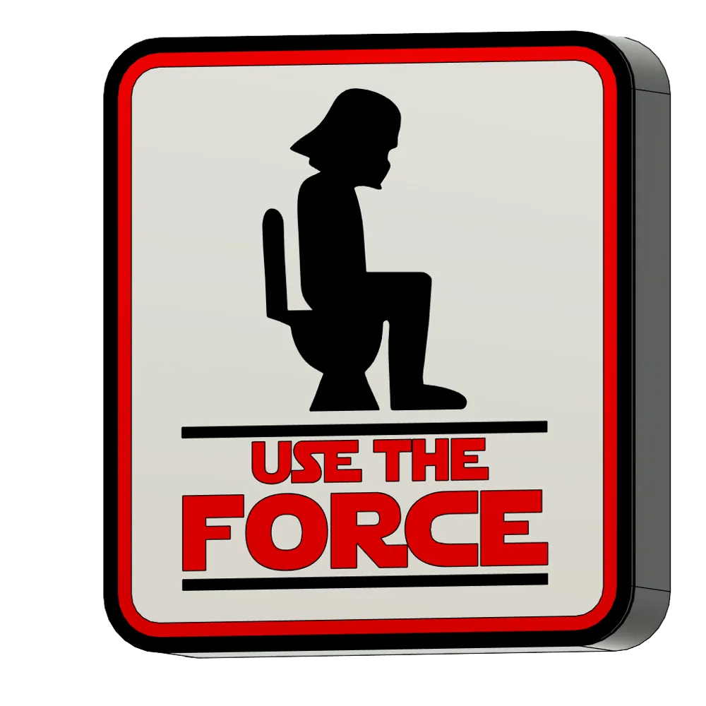 Star Wars - Use the Force - Light Box by MayHem - MakerWorld