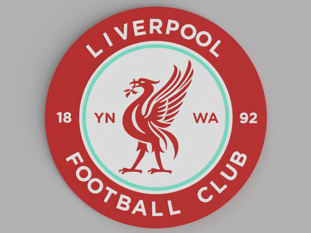 Liverpool FC coaster by jakubhroch MakerWorld: Download Free 3D Models