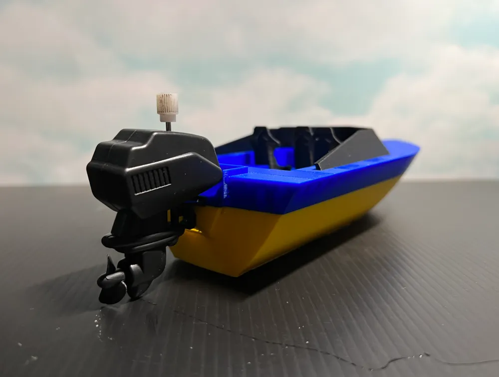Speed Boat for 010 Wind Up Boat Motor by 3Dimension Studio MakerWorld ...