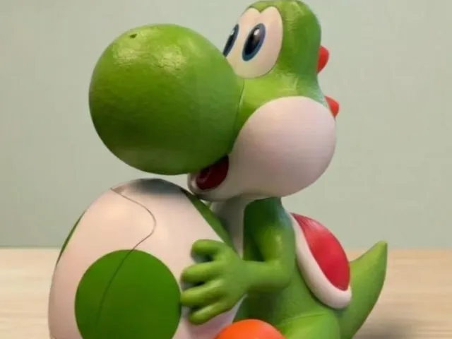 100% seau à popcorn Yoshi en PIÈCES SANS AMS / SANS ACE - Modèle d ...