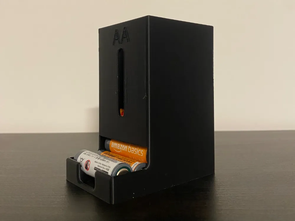 Single Battery Dispenser AA by Matteo C. - MakerWorld