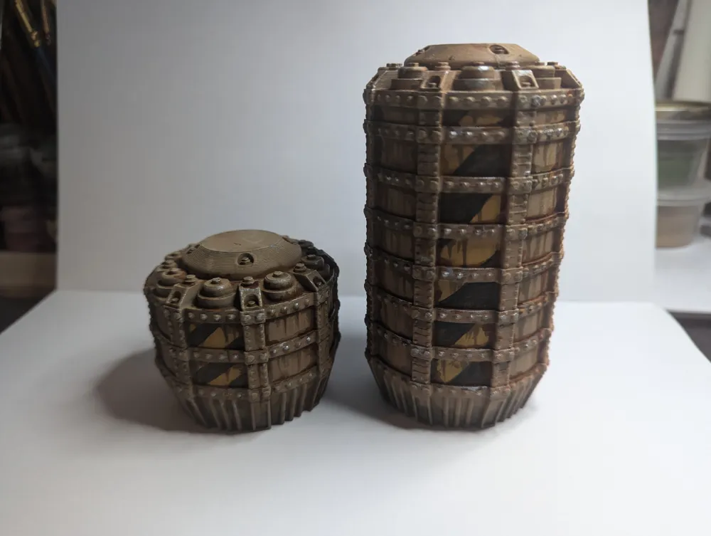 Fuel Tanks - *Grim Edition* by Two goblins in a trench coat - MakerWorld