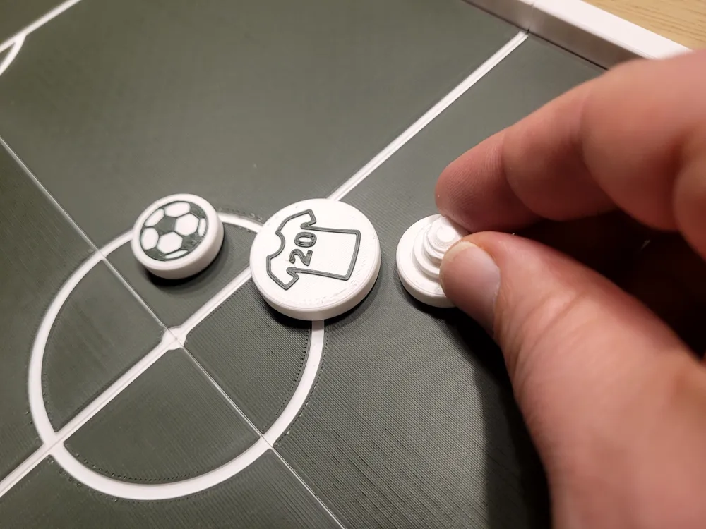 Button Football - Free 3D Print Model - MakerWorld