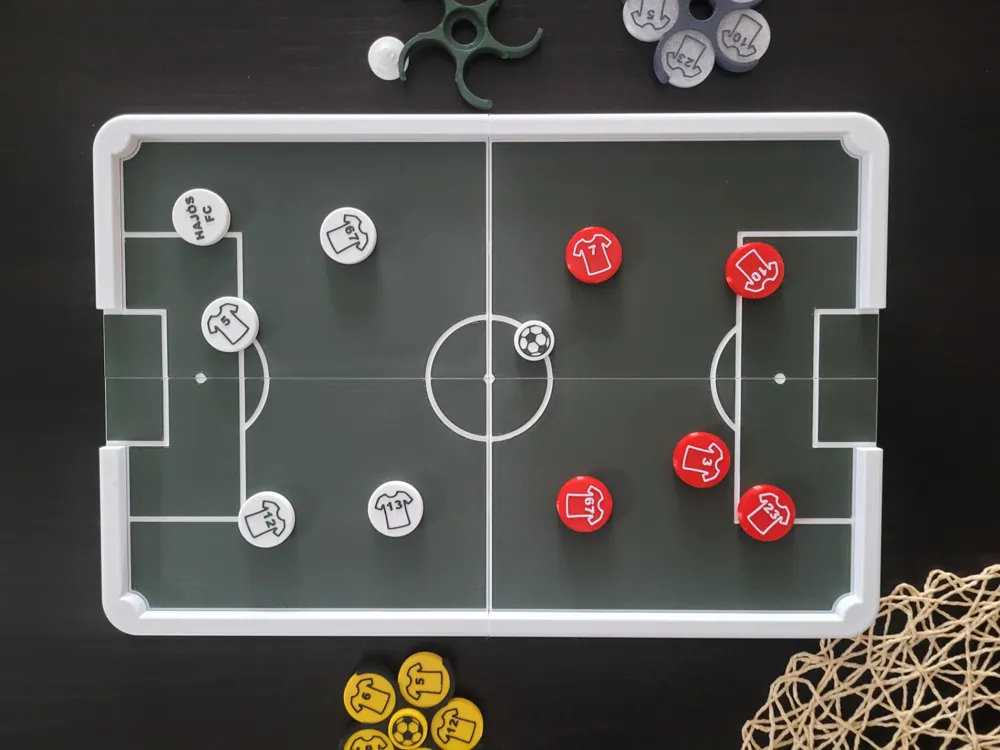 Button Football - Free 3D Print Model - MakerWorld