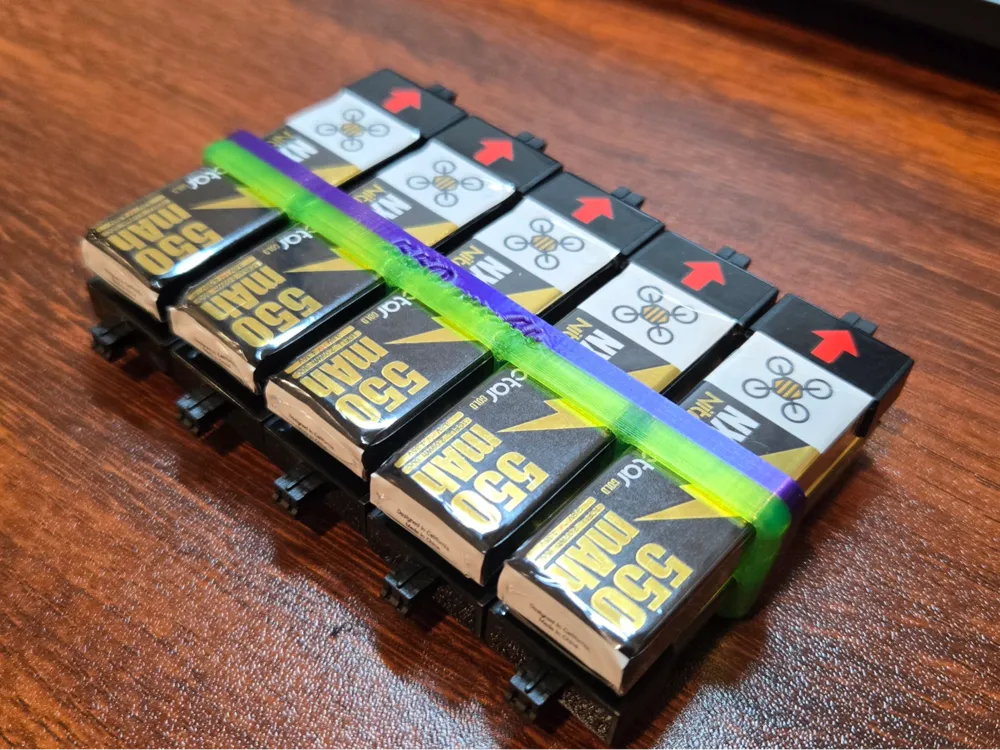 NewBeeDrone NX69 550 mah 1s battery holder - Free 3D Print Model ...
