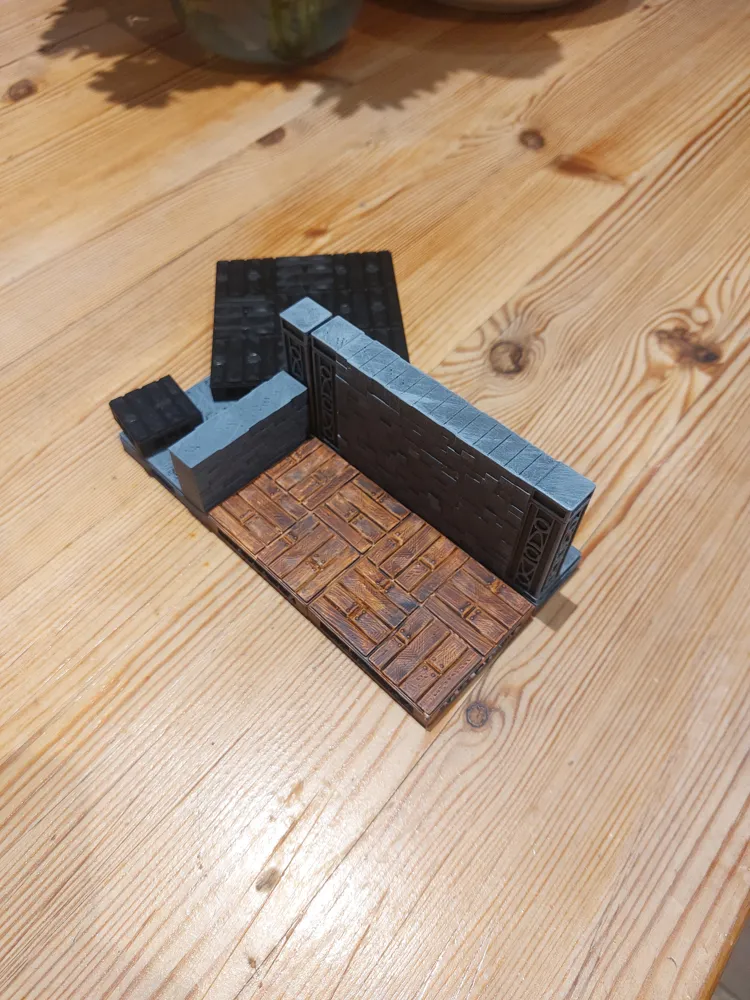 D&D Terrain - Wood Floor - DnD D&D 40K Openlock Remixed by dungeons and ...