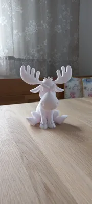 Grumpy Moose - Free 3D Print Model - MakerWorld