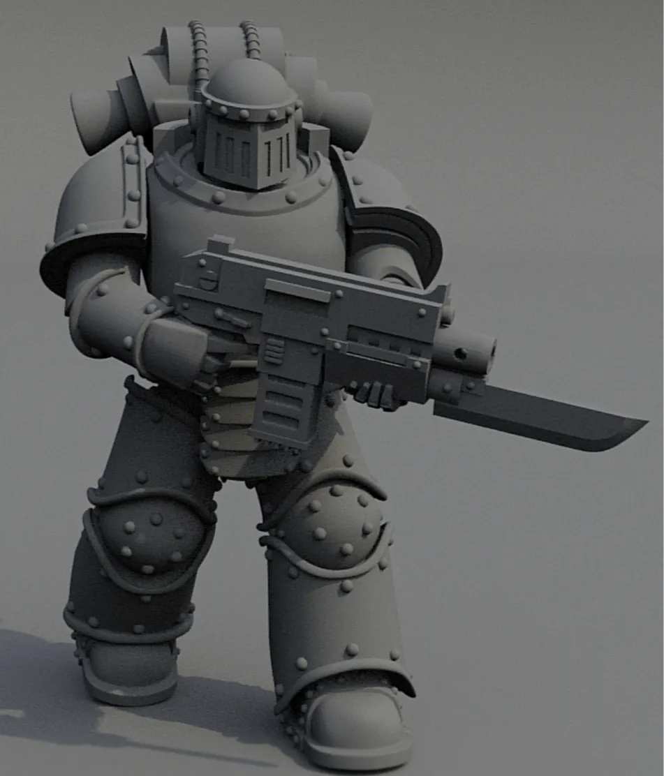 Space Marine 30k by Kaanspace - MakerWorld