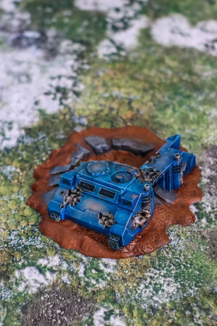 APC Tank Space Soldier Wreck in crater Terrain Remixed by waszuessen ...