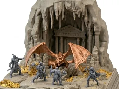 DND statue - Free 3D Print Model - MakerWorld