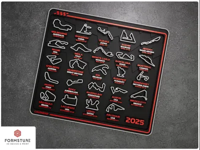 F1 Calendar | Collection - MakerWorld: Download Free 3D Models