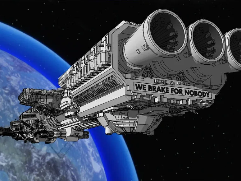 Spaceballs ONE - We Brake For Nobody! Remixed by Wallaby MakerWorld ...