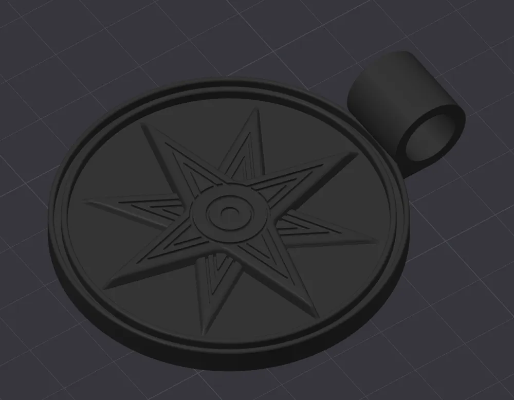 Star of Inanna/Ishtar Pendant by SkyeShark - MakerWorld