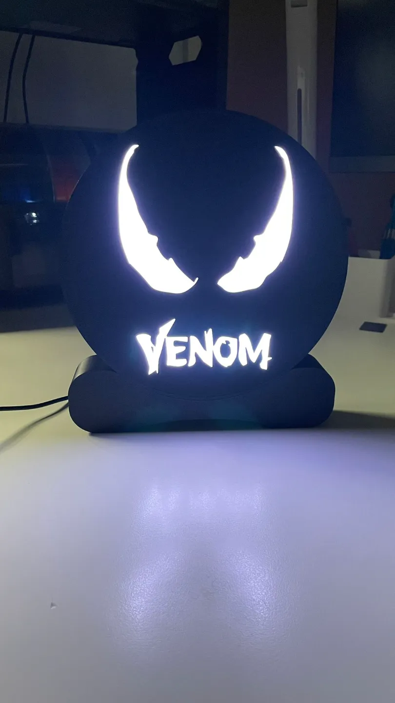 Front-DIY-Lightbox V2.0 Venom (design only) by 3D-DIY MakerWorld ...