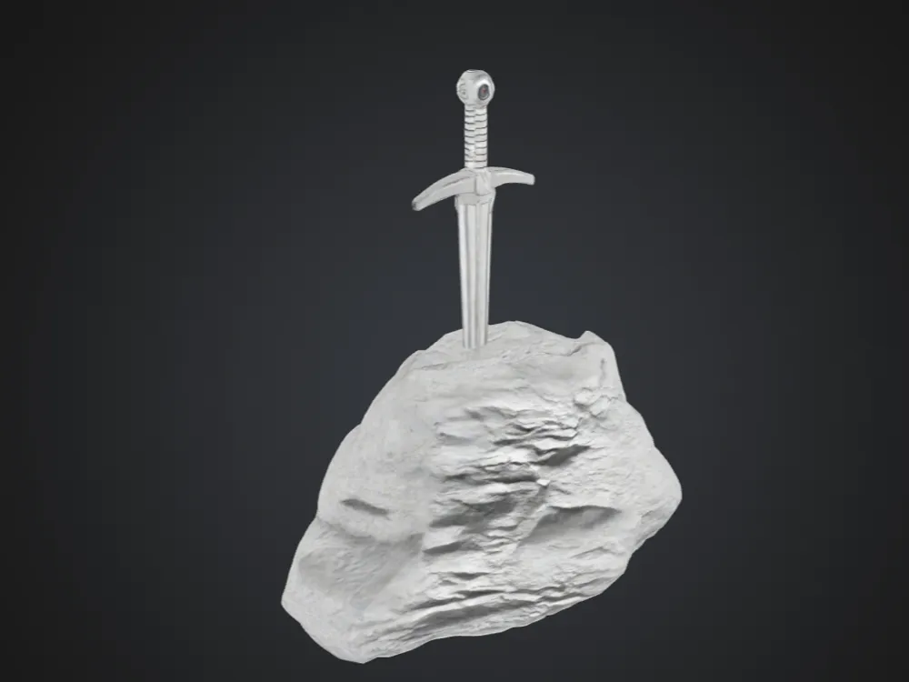 Sword in the Stone by Exponant - MakerWorld