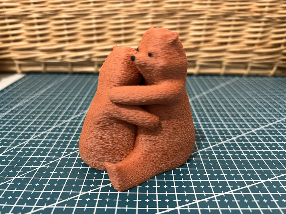 Hugging bears - Free 3D Print Model - MakerWorld