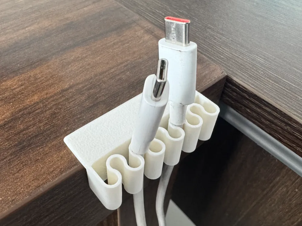 Desktop Cable Management Clip by 创吧3D打印 - MakerWorld
