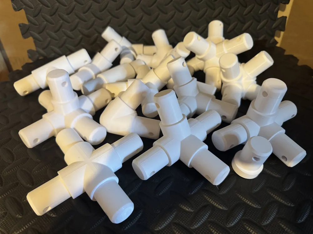 Seamless 1 inch PVC Connectors - Free 3D Print Model - MakerWorld