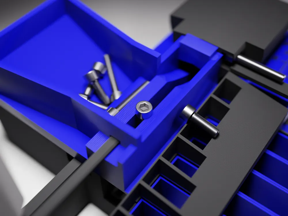 Mechanical M6 Bolt/Screw Sorting Device by EmGi MakerWorld: Download ...