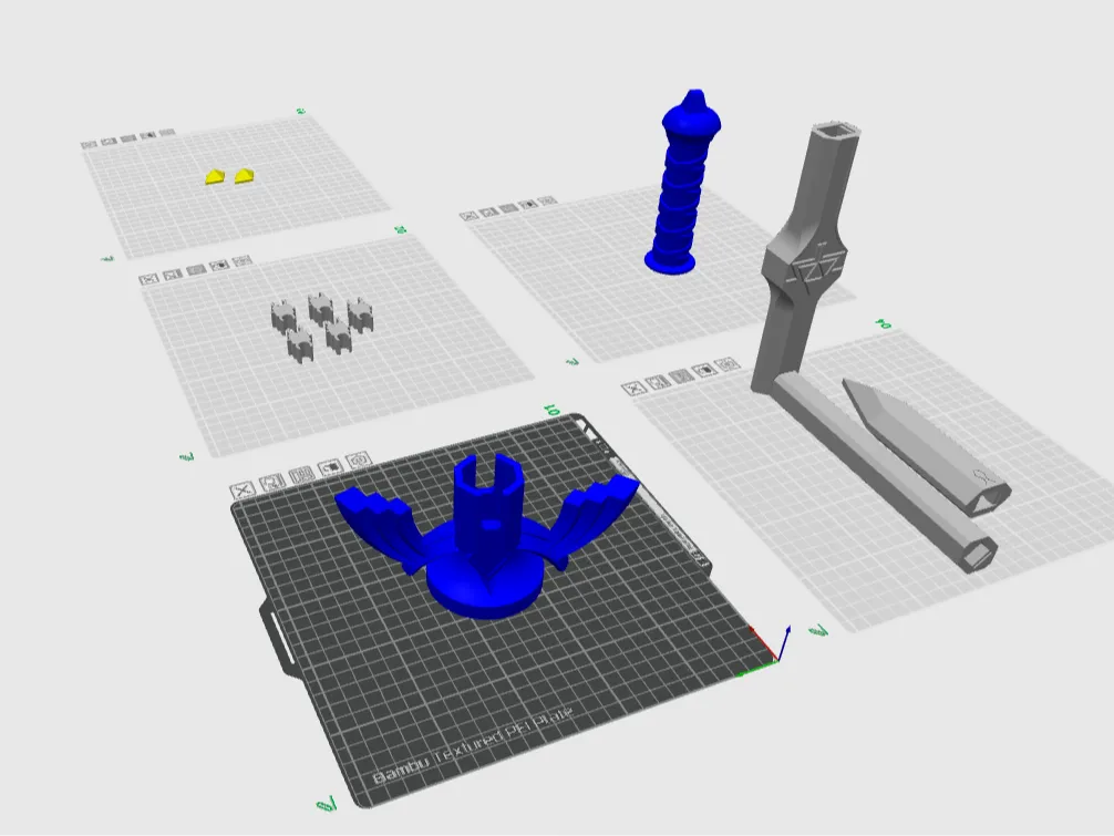 Better master sword handle for over hangs - Free 3D Print Model ...