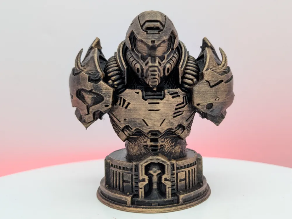 Doom Bust - Fan Art by PDP_Nick MakerWorld: Download Free 3D Models