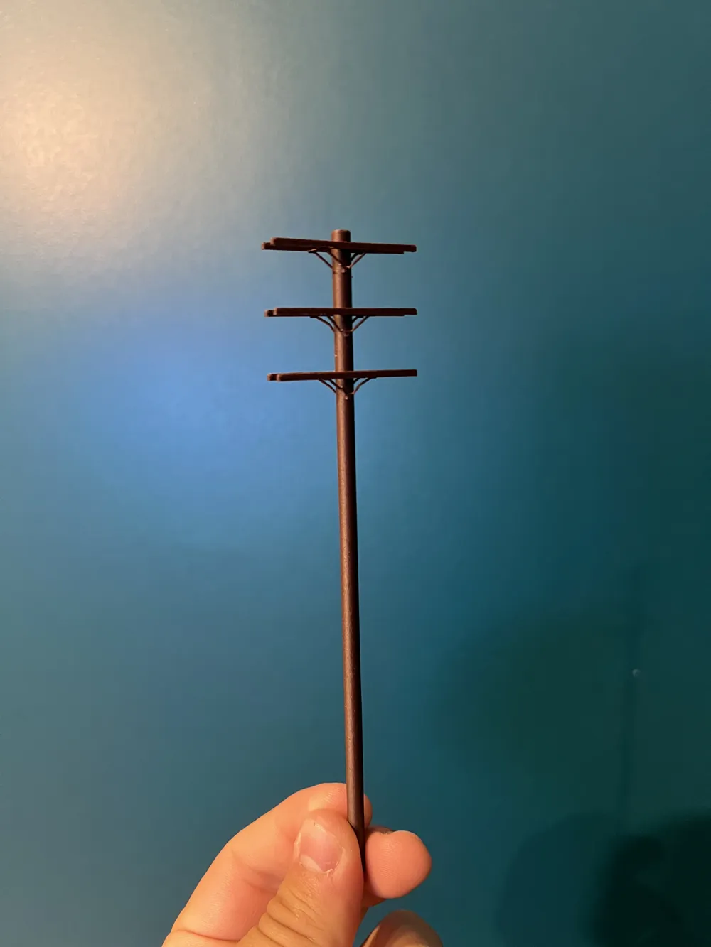 Telephone Pole for HO Scale Layout - 6 Cross Arms by messner1 ...