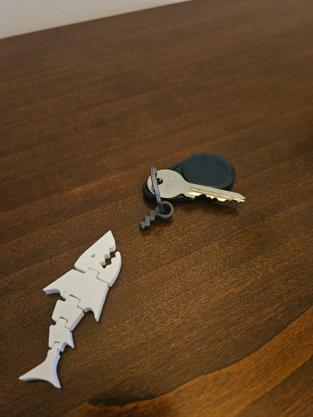Angry Shark Keychain by Alex - MakerWorld