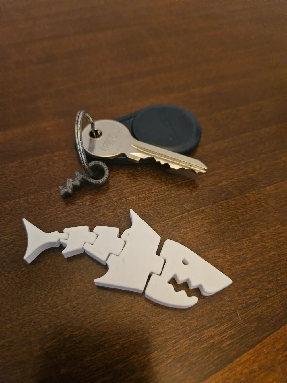 Angry Shark Keychain by Alex - MakerWorld