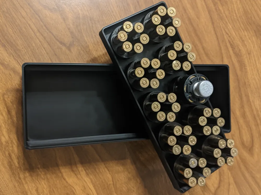 38/357 Speed Loader Tray - S&W K-Frame by ogre56 MakerWorld: Download ...