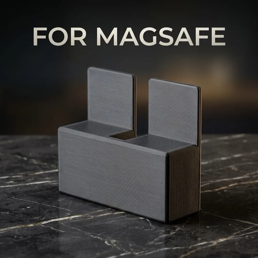 MacBook MagSafe Edge Dock - Free 3D Print Model - MakerWorld