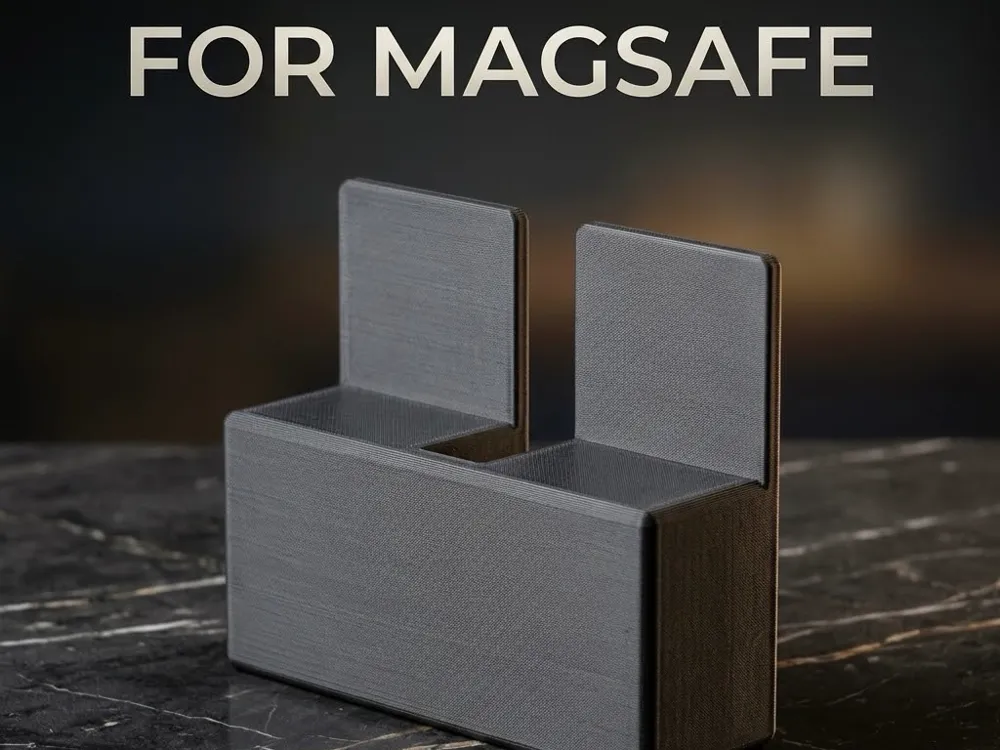 MacBook MagSafe Edge Dock - Free 3D Print Model - MakerWorld
