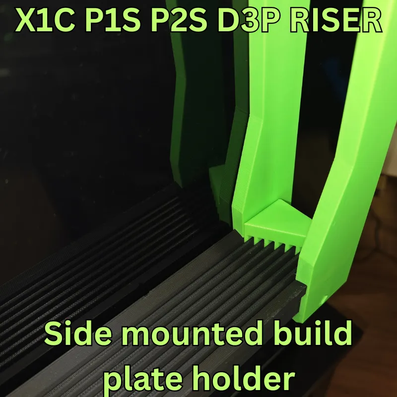 X1C P1S P2S D3P Side build plate holder - Free 3D Print Model - MakerWorld