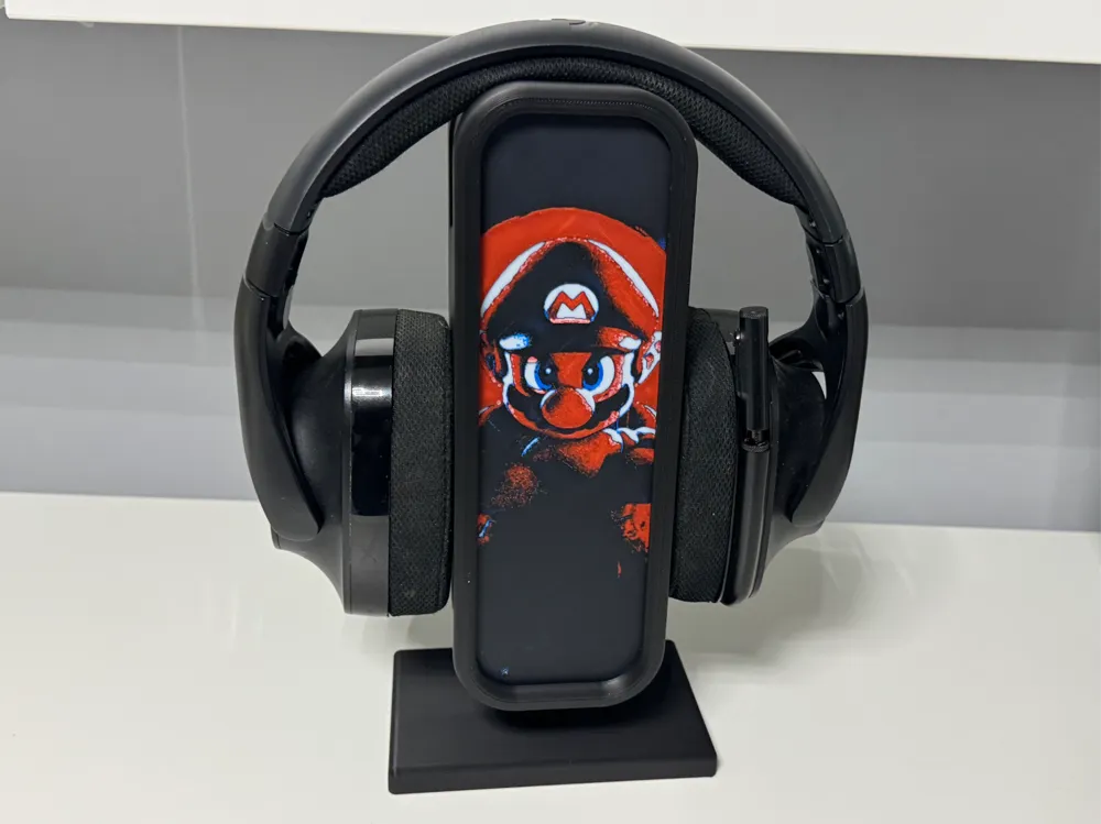 inlay for cP3D´s Headset / Headphone Stand Mario - Free 3D Print Model ...