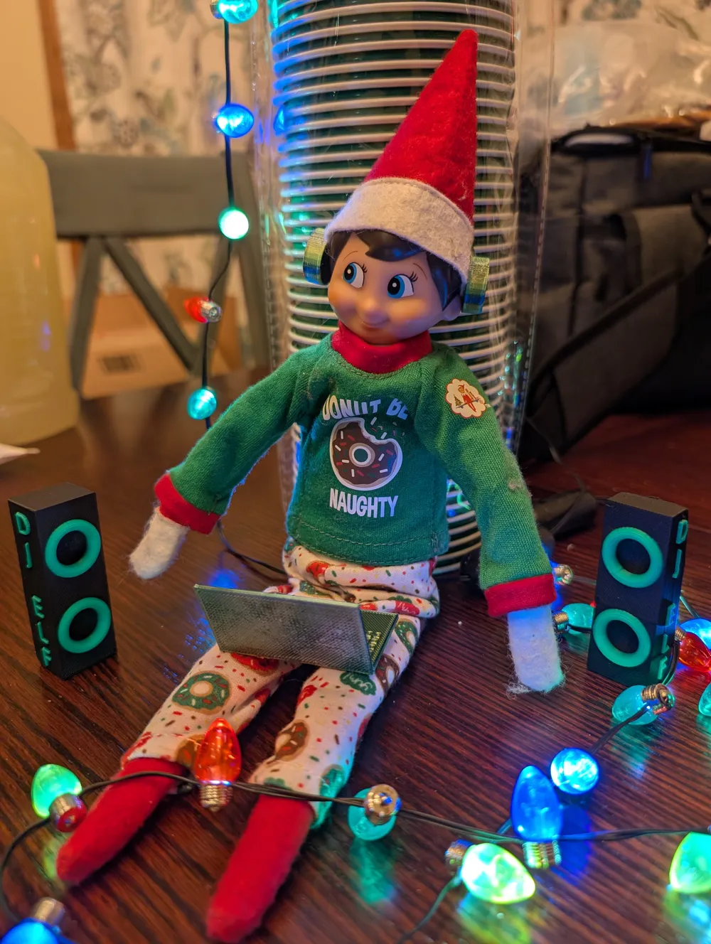 Elf On the Shelf DJ - Free 3D Print Model - MakerWorld