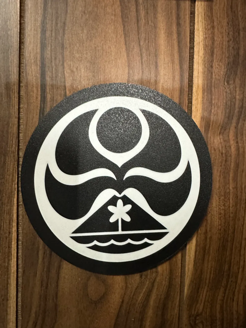 hawaiian island creations (hic) surfboards logo lightbox/ wall art by ...