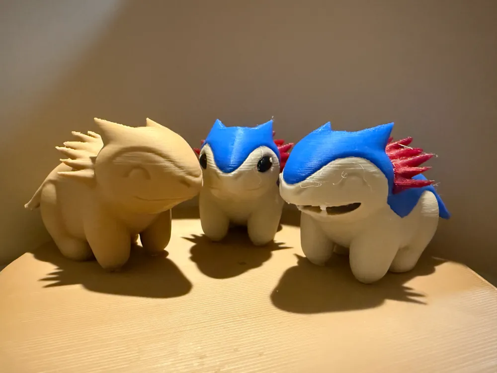 Chibi Typhlosion - multiple poses by hjs19 MakerWorld: Download Free 3D ...