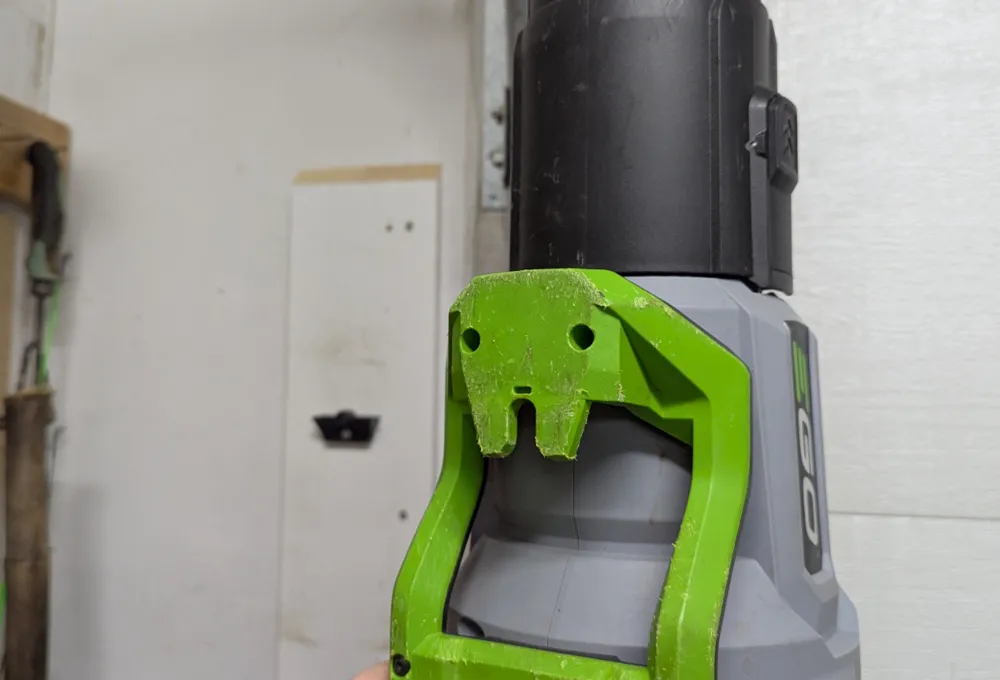 EGO Leaf Blower Wall Mount - Free 3D Print Model - MakerWorld