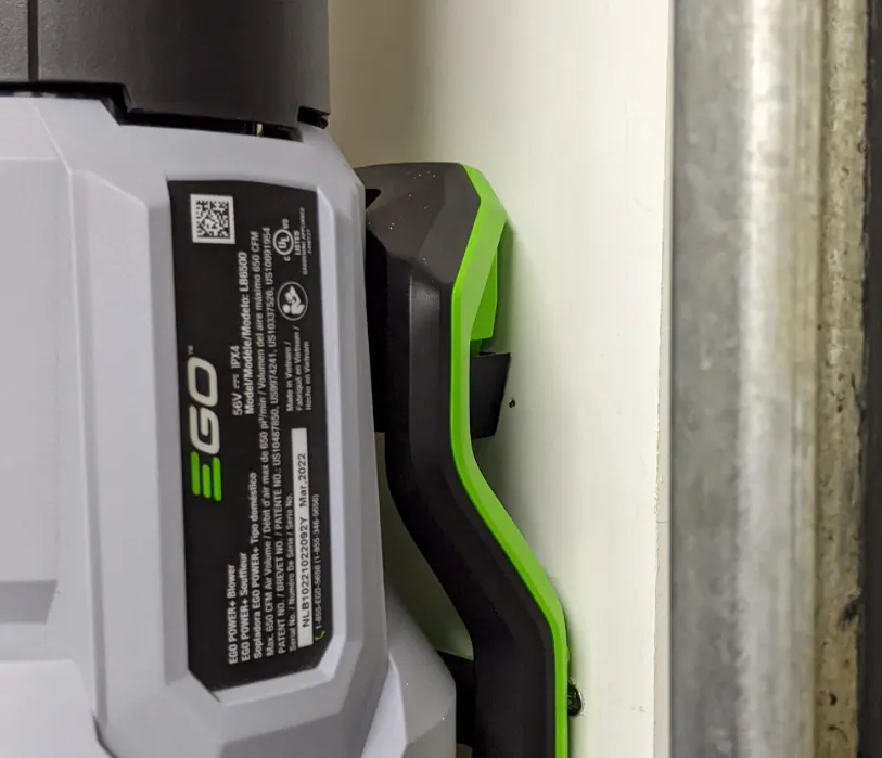 EGO Leaf Blower Wall Mount - Free 3D Print Model - MakerWorld