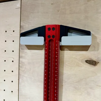 Vekio T-ruler wall control mount by Oclure - MakerWorld