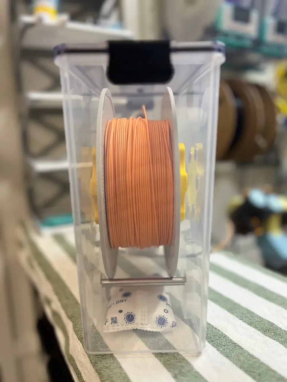 Filament Spool Dryer without lid retracting system (supports 4L, 5L ...