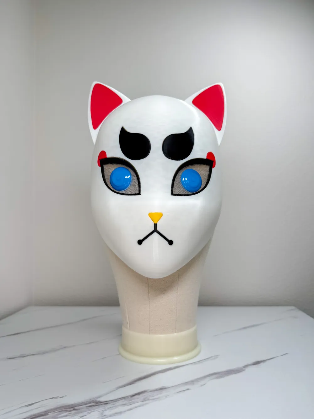 Demon Slayer Mask - Giyu - Free 3D Print Model - MakerWorld